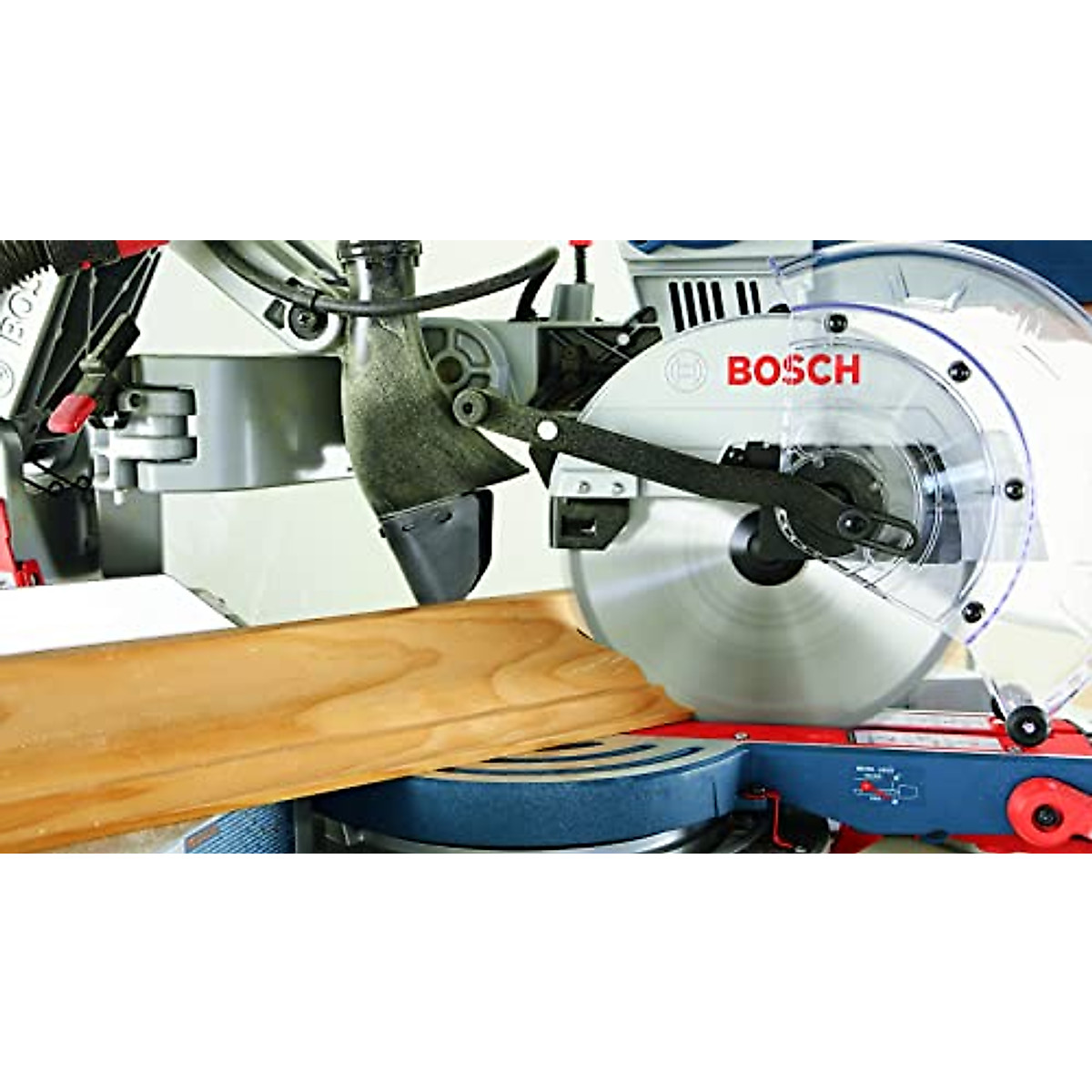 BOSCH CM10GD Compact Miter Saw - 15 Amp Corded 10 In. Dual-Bevel Sliding Glide Miter Saw with 60-Tooth Carbide Saw Blade