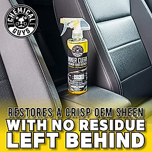 Chemical Guys SPI_663_16 InnerClean Quick Detailer with Pineapple Scent, High Performance Interior and Dashboard Cleaner, Dust Repellent, Easy to Use Non Greasy Formula, 16 fl oz