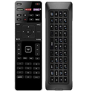 New QWERTY Dual Side Remote XRT500 with Back Light for VIZIO Smart TV M43-C1 M49-C1 M50-C1 M55-C2 M60-C3 M65-C1 M70-C3 M75-C1 M80-C3 M322I-B1 M422I-B1 M492I-B2 M502I-B1 M552I-B2 M602I-B3 M652I-B2