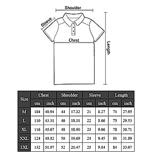 GHYUGR Men's Polo Shirts Short Sleeve Slim Fit Polo Casual Plaid Splice T-Shirts,Black 4,M