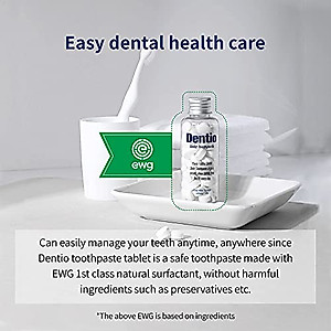 Whitening Toothpaste Tablets, for Camping, Travel, Fresh Breath (120 Count)