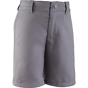 Under Armour Boys' Little Golf Medal Play Short, Belt Loops, Elastic Closure, Lightweight & Stretchy, Graphite, 5
