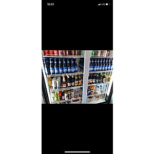 51" glass door merchandiser refrigerator beverage cooler swing door