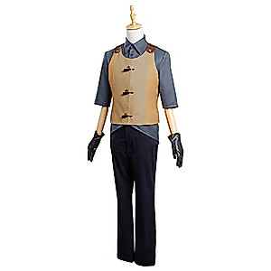 Roocnie Womens The Owl House Cosplay Costume Luz Shirt Amity Outfit Halloween Costumes (Small, Hunter)