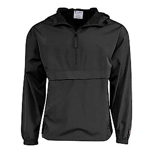 Champion - Packable Quarter-Zip Jacket - CO200 - L - Black