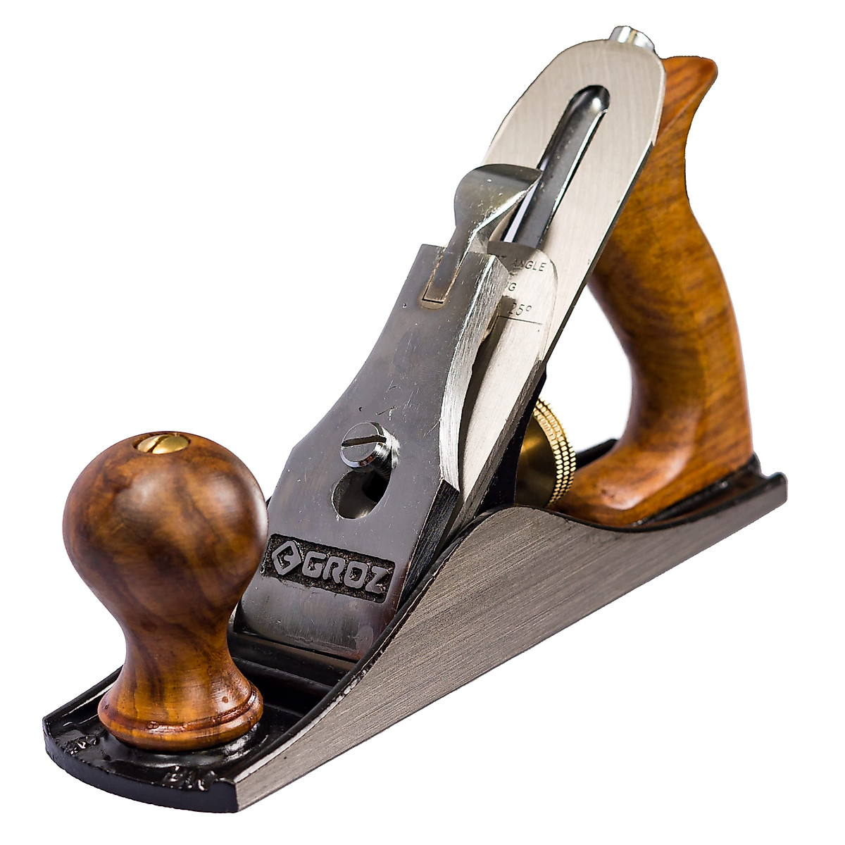 Groz 39701 SP/4 Smoothing Plane #4 50mm Cutter 260mm Length, Adjustable Hand Planer