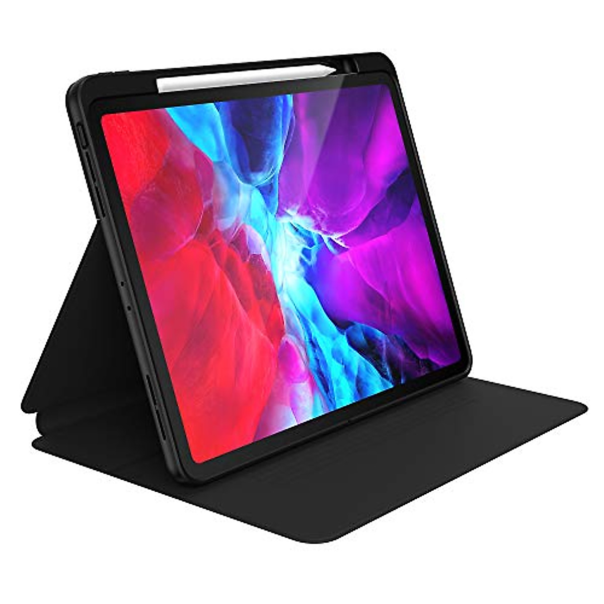Speck Products Presidio Pro Folio iPad Pro 12.9-Inch Case (2018/2020), Black/Black (134861-1050)