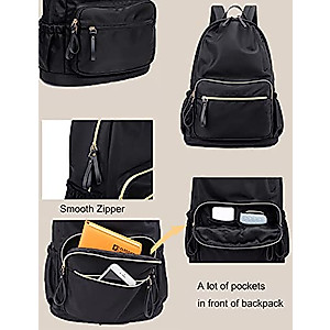 PAOIXEEL 14 Pockets Fashion Backpack, Anti-theft Water Resistance Lightweight Diaper Bag Backpack for Casual Daypack Outdoor