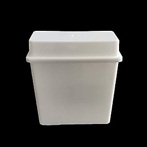 MUHWA White 24 Places Microscope Slides Staining Rack and Jar, Polypropylene