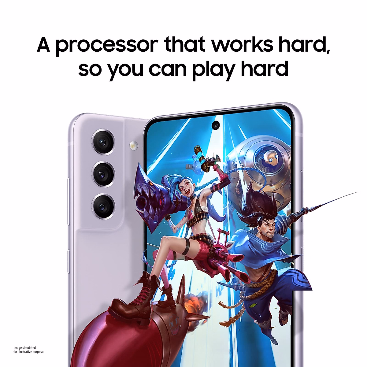 Samsung Galaxy S21 FE 5G 256GB G990U Factory Unlocked- Graphite (Renewed)