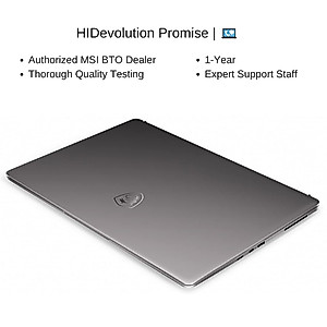 HIDevolution MSI Creator Z16 X-rite Calibrater Bundle A11UET 16" QHD+ 120Hz Touch, 2.5 GHz i9-11900H, RTX 3060, 32 GB 3200MHz RAM, 16 TB PCIe SSD