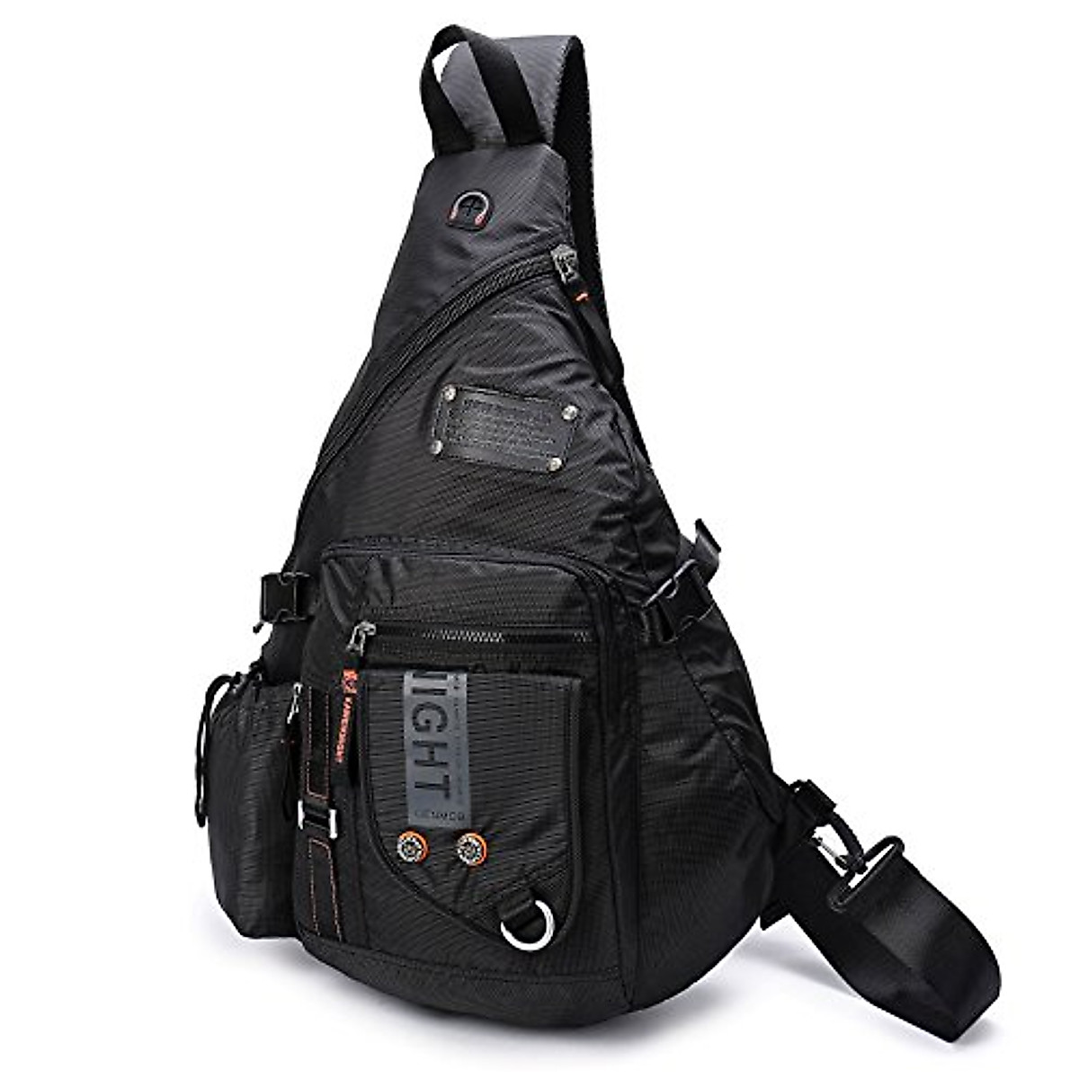 LAMMOK Large Sling Backpack, Sling Chest Bag Shoulder Crossbody Daypacks Fits 14.1-Inch Laptop for Travel Outdoor Men Women