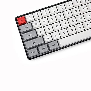 XKUN Mechanical Keyboard Backlight Mechanical Gaming Keyboard 60% 61 Keys NKRO Gateron Gaming Keyboard for PC/Mac Gamer, Typist