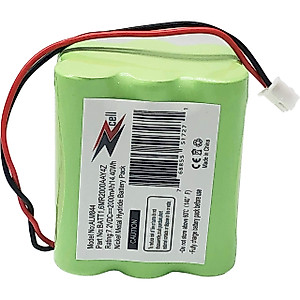 ZZcell® Battery Replacement for 2Gig BATT1, BATT1X, BATT2X, 6MR2000AAY4Z, GC2 2GIG-CNTRL2 2GIG-CP2, GCKIT311, 228844, Go Control Panel Alarm System 10-000013-001, PERS-4200, 7.2V, 2000mAh