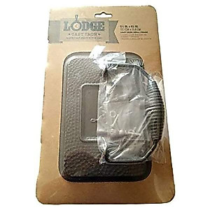 LODGE Grill Press 6 3/4` X 4 1/2`, 1 EA