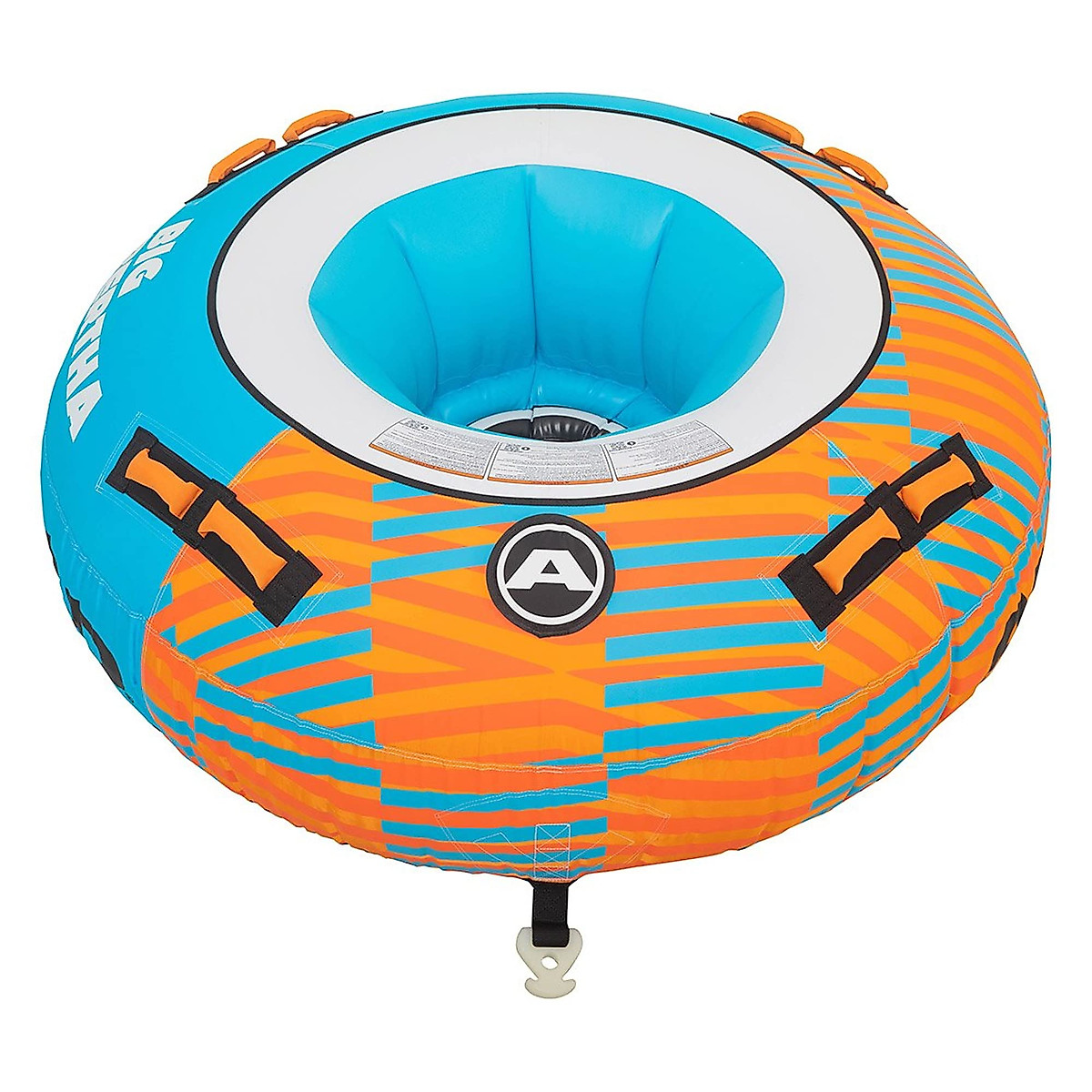 AIRHEAD Big Bertha, 1-4 Rider Towable Tube for Boating