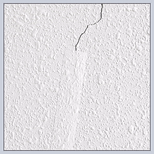 Innconee Self Adhesive Crack Tape 1.5'' x 32' Textured Roll Crack Tape Paintable for Walls, Diatom Mud Finish Texture Tape for Drywall Crack Repair