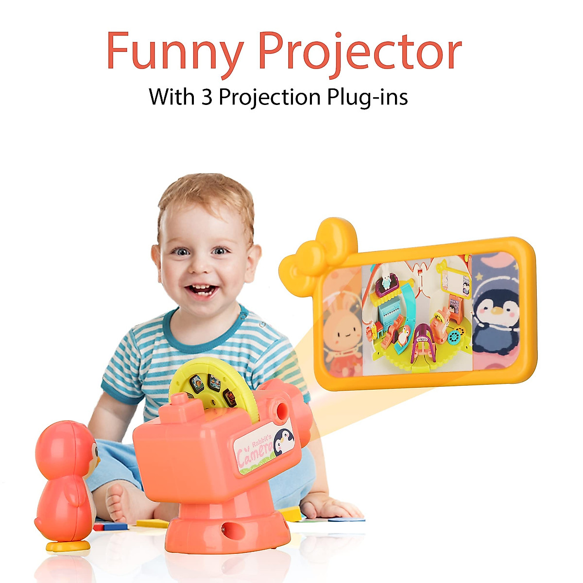 haomsj Mushroom House Toy Doll for Little Girls Toddler , 14PCS Pockets Playsets for Girls, Extendable Mushroom Dollhouse with Sound Light, Preschool Toys for One Year