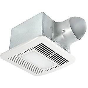 Delta Electronics (Americas) Ltd. SIG80-110LED BreezSignature Ventilation Fans-SIG110LED-110 Fan/LED Night-Light, 80/110 CFM
