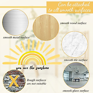 Boho Sun Wall Decals You are The Sunshine Wall Stickers Rainbow Wall Decals Large Half Sun Wall Decor Decals for Nursery Bedroom Classroom Wall Stickers Murals Decorations