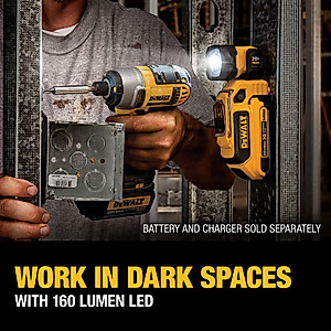 DEWALT 20V MAX LED Work Light, Magnetic, Freestanding and Clip-On, Bare Tool Only (DCL044)