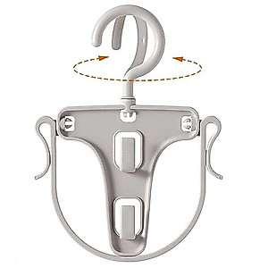 NOTRYA Wall Mounted Drying Rack, High-Neck Sweater Hanger Closet Organizers Collapsible Hooded Sweater Hangers Clothes Drying Rack Folding