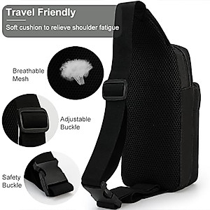 imeux Cute Travel Bag for Nintendo Switch, Lite, OLED, Steam Deck - Small Sling Portable Backpack Carrying Crossbody Shoulder Gaming Storage Case for NS Console Dock Joy-Cons Accessories