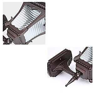 JYHZ Wall Lamp Home Garden Lamp Outdoor Door Lamp Outdoor Wall Lamp Patio Lamp Solar Light Waterproof Wall Lamp