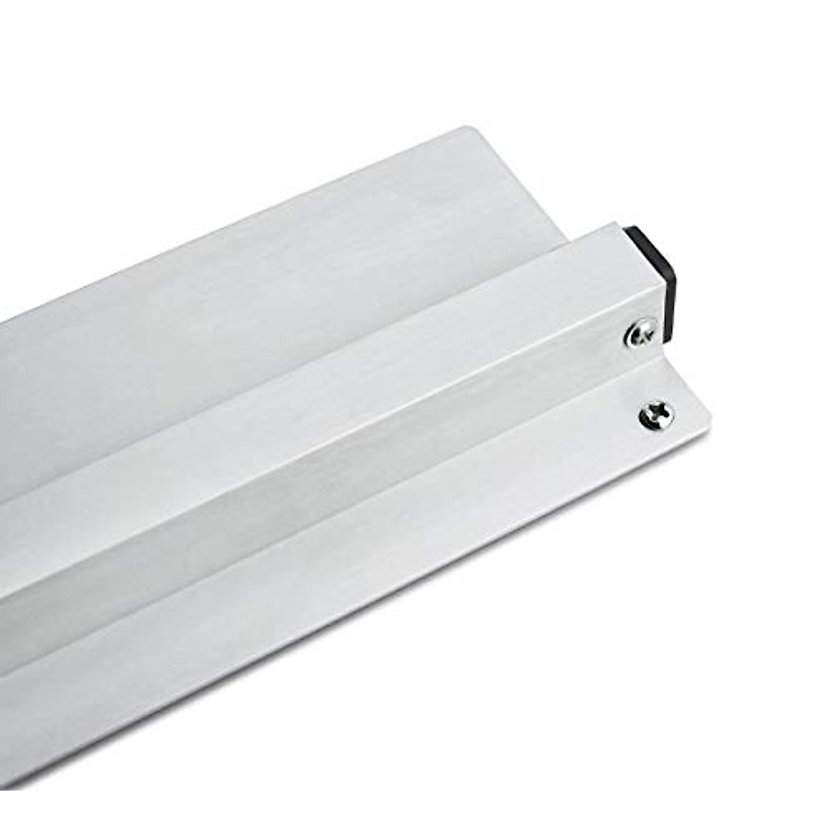 New Star 23862 Anodized Aluminum Slide Check Rack, 24-Inch, Silver