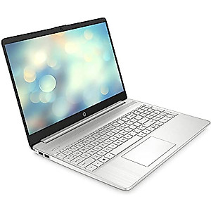 HP 15.6 inch Laptop, AMD Ryzen 5300U, 4-Cores Processor, 12GB RAM, 256GB SSD Storage, Windows 10 or Windows11, ‎Bluetooth, Wi-Fi, Fast Charge, Webcam, Bundle with JAWFOAL