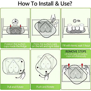 Lazy Susan Turntable Organizer for Refrigerator - 15.7'' Clear Square Fridge Organizer Storage 360°Rotate Lazy Susan Spice Storage for Kitchen, Table, Pantry, Cabinet, Countertop