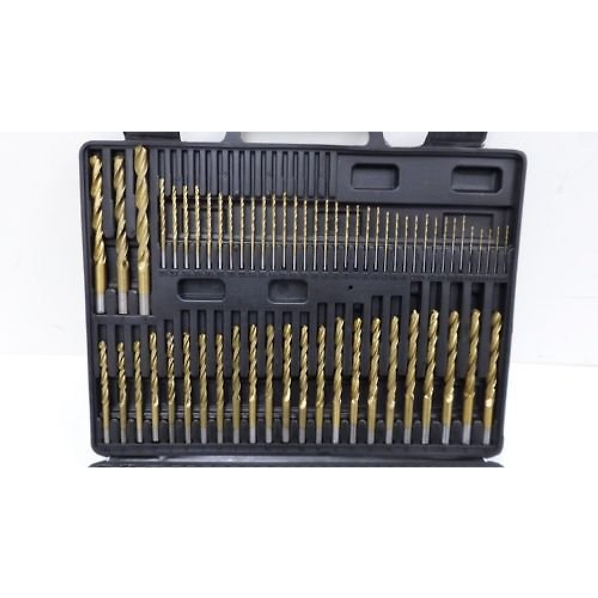 115pc Titanium Drill Bit Set w/ Index Case Number Letter Fractional $0 SHIPPING!