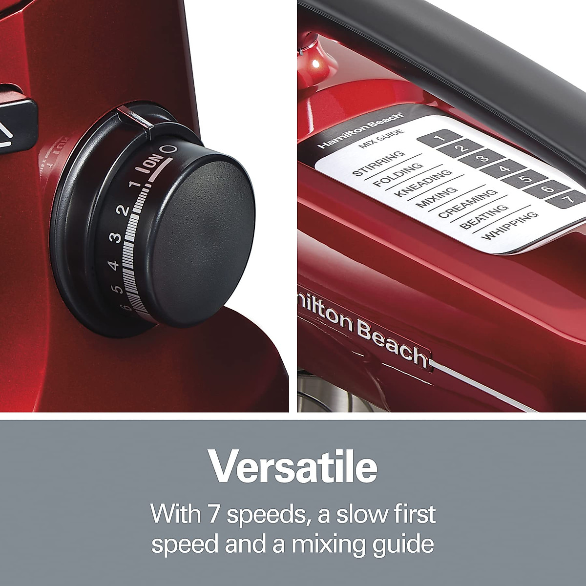 Hamilton Beach Stand Mixer + Food Processor (10 Cups)