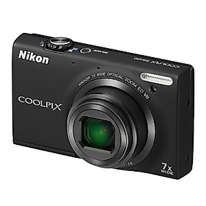 Nikon COOLPIX S6100 16 MP Digital Camera with 7x NIKKOR Wide-Angle Optical Zoom Lens and 3-Inch Touch-Panel LCD (Black)