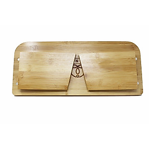 Green Eos Bamboo Tall Meditation Bench