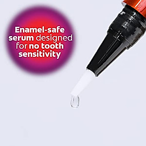 Colgate Optic White ComfortFit Teeth Whitening Kit with LED Light and Whitening Pen, LED Teeth Whitening Kit, Enamel Safe, Works with iPhone and Android