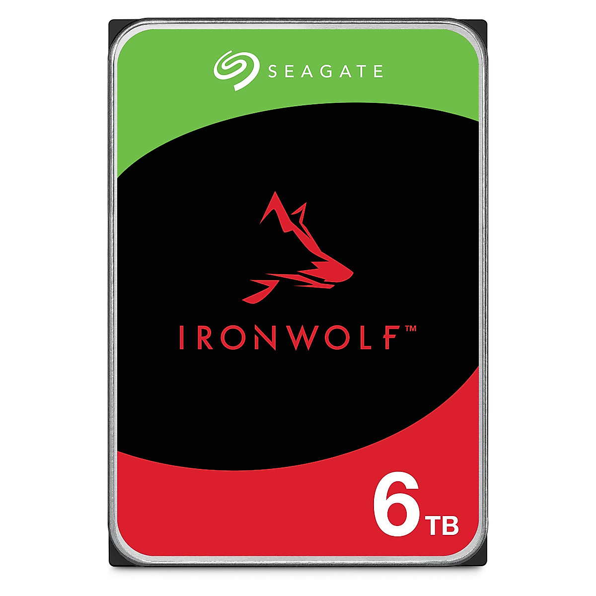 Seagate ST6000VN0033 Iron Wolf Multimedia Server Storage 6TB Internal Hard Drive 3.5" - SATA