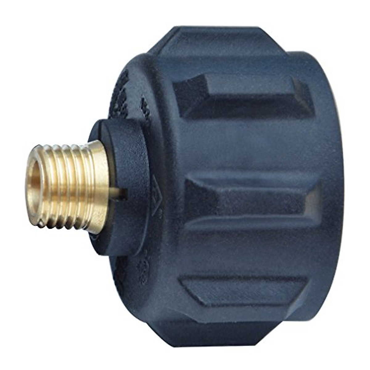 onlyfire 5040 QCC1 Acme Nut Propane Gas Fitting Adapter with 1/4 Inch Male Pipe Thread, Brass