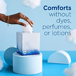 Puffs Ultra Soft Facial Tissues, 1 Family Size Box, 124 Facial Tissues Per Box