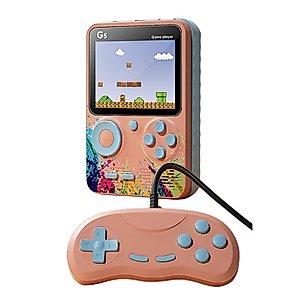 HANDA Instrument Handheld Game Player Video-Game 8 Bit Retro Mini Pocket Gameboy Handheld Game Console Built-in 500 Classic Games for Child Kids