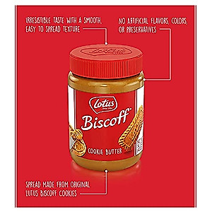 Lotus Biscoff Cookie Spread, 14 Oz