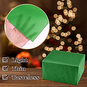 TUPARKA 60 Sheets Tissue Paper 19.7x15inch Christmas Tissue Paper Wrapping Paper Gift Paper for DIY and Craft, Gift Bags Decorations in Christmas Party