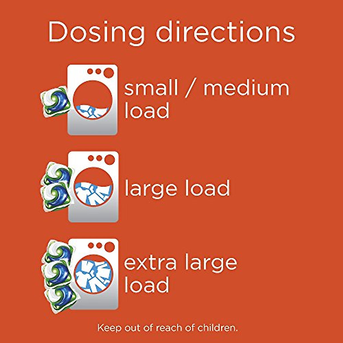 Tide PODS Downy HE Turbo Laundry Detergent Pacs, April Fresh Scent, 32 Count Bag