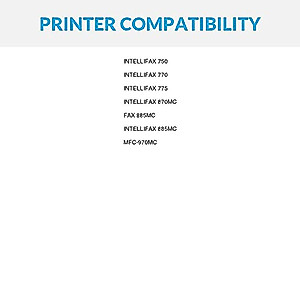 Speedy Inks Compatible Fax Cartridge with Roll Replacement for Brother PC301 (4-Pack)