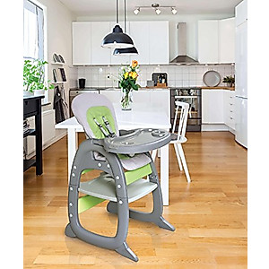 Envee II Baby High Chair with Toddler Playtable and Chair Conversion