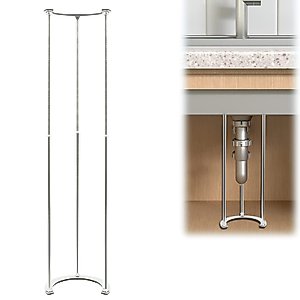 Undermount Sink Repair Support Brackets - Stainless Steel Sink Mounting Hardware Undermount Sink Adjustable Support(15.7-27.5 inch)