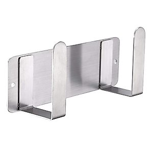 Pan Cover Rack Drain Storage Rack Pot Lid Organizer Wall Mount Pot Lid Holder Vacuum Lid Rack Stainless Steel Plate Cover