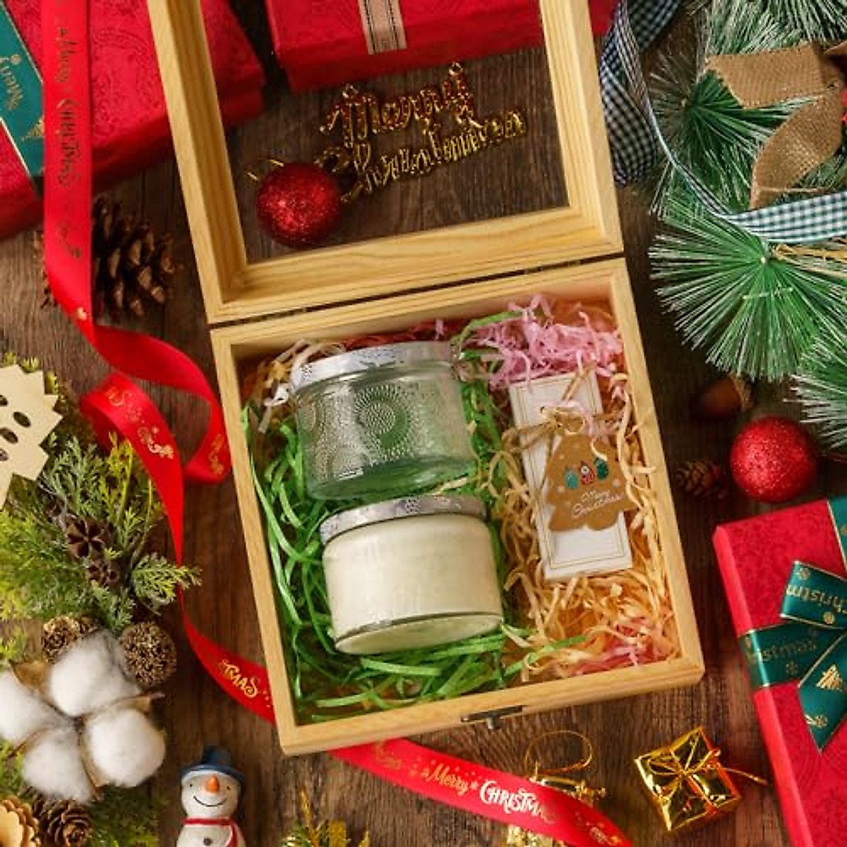 Art Secret 4oz Embossed Glass Candle Container with Tin Lid and Labels (Pack of 12, Clear)