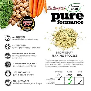 Grandma Lucy's PUREformance Pre-Mix Dog Food, Grain Free and Freeze-Dried - 3Lb Bag