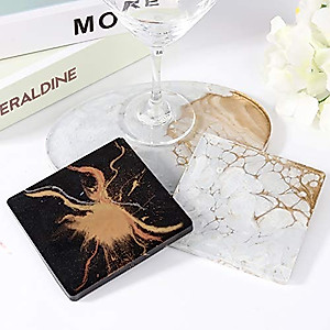 LET'S RESIN Metallic Pigment Powder, 5 Colors Fine Resin Pigment Powder, Each Bottle 20ml Shimmer Resin Color Pigment for Epoxy Resin Coloring, Polymer Clay and Other Crafts